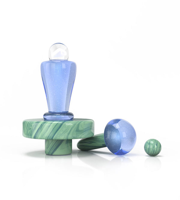 Carb Caps, Spinner Carb Cap For Dab Rig – INHALCO