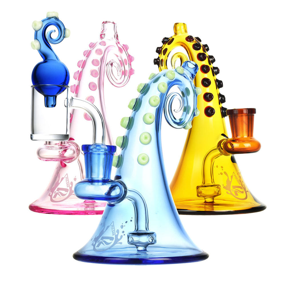 Octopus Mini Dab Rig with Carb Cap – INHALCO
