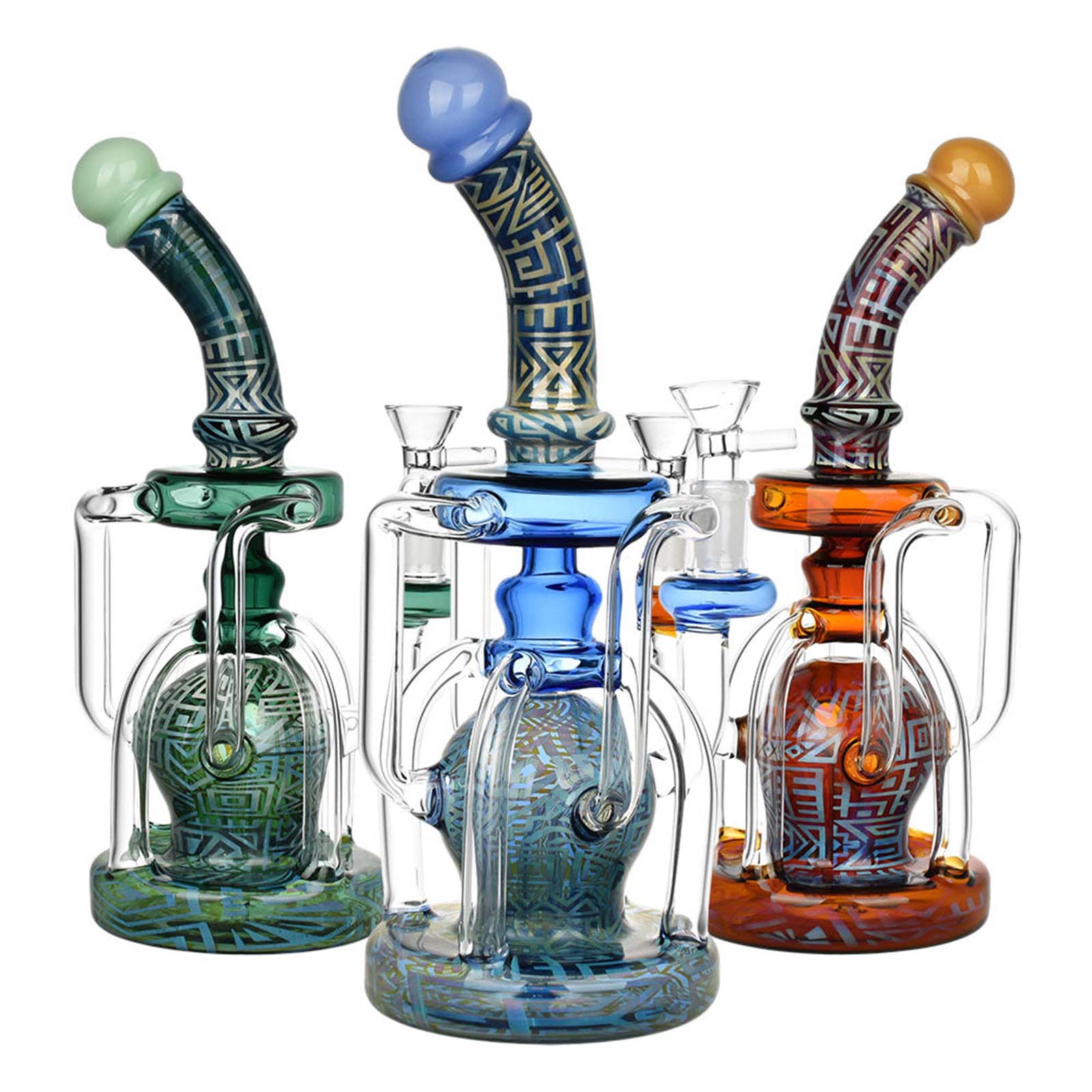 Recycler Bongs and Recycler Dab Rigs | INHALCO