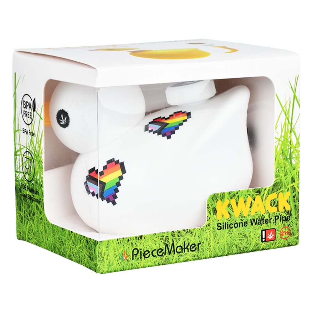 Piecemaker Kwack Silicone Duck Bong – INHALCO