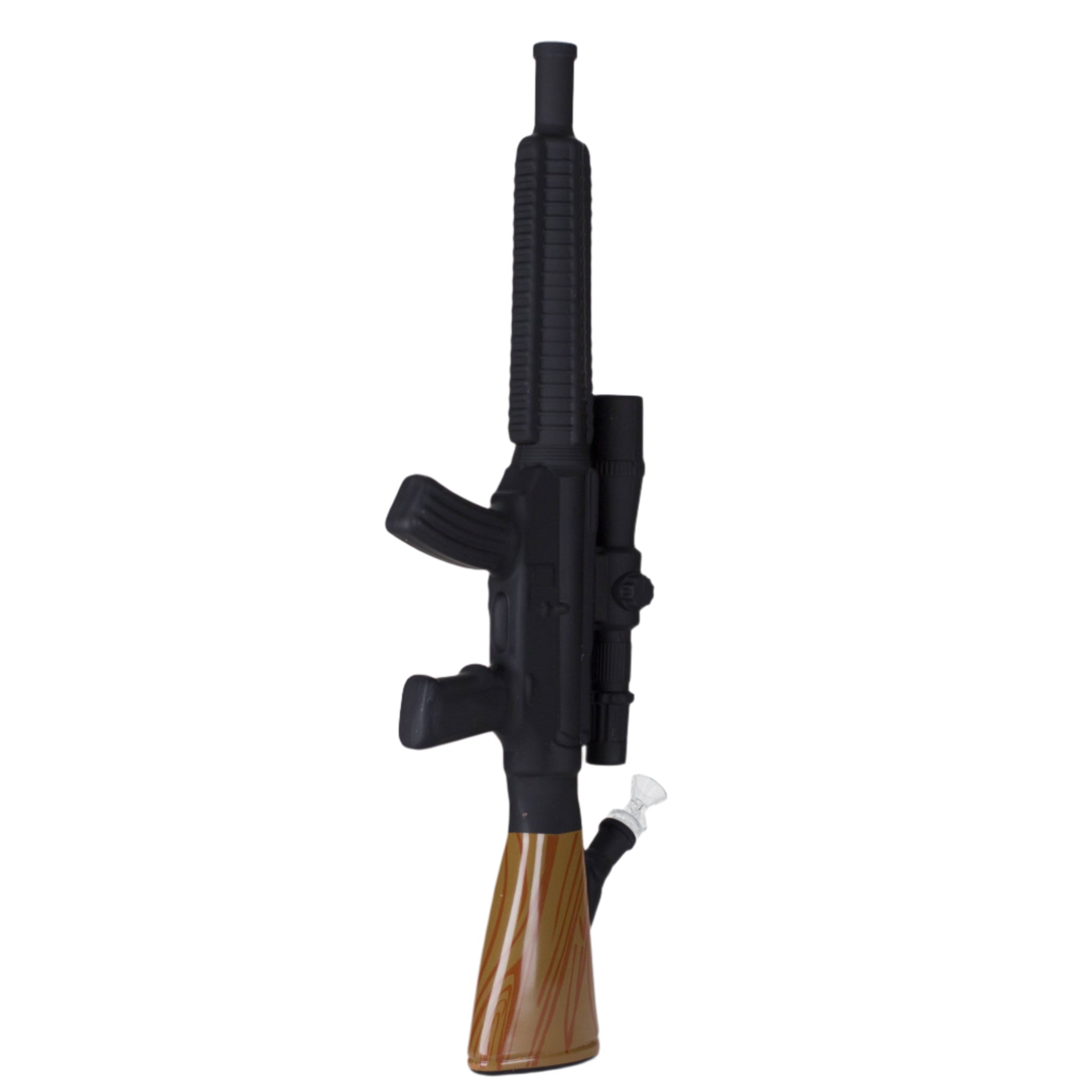 24" Painted Glass Machine Gun Bong – INHALCO