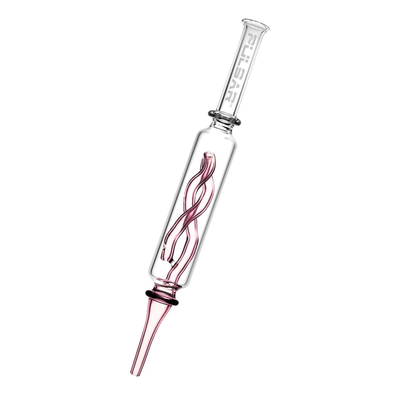 Pulsar Glass Inner Twist Perc Nectar Straw – INHALCO