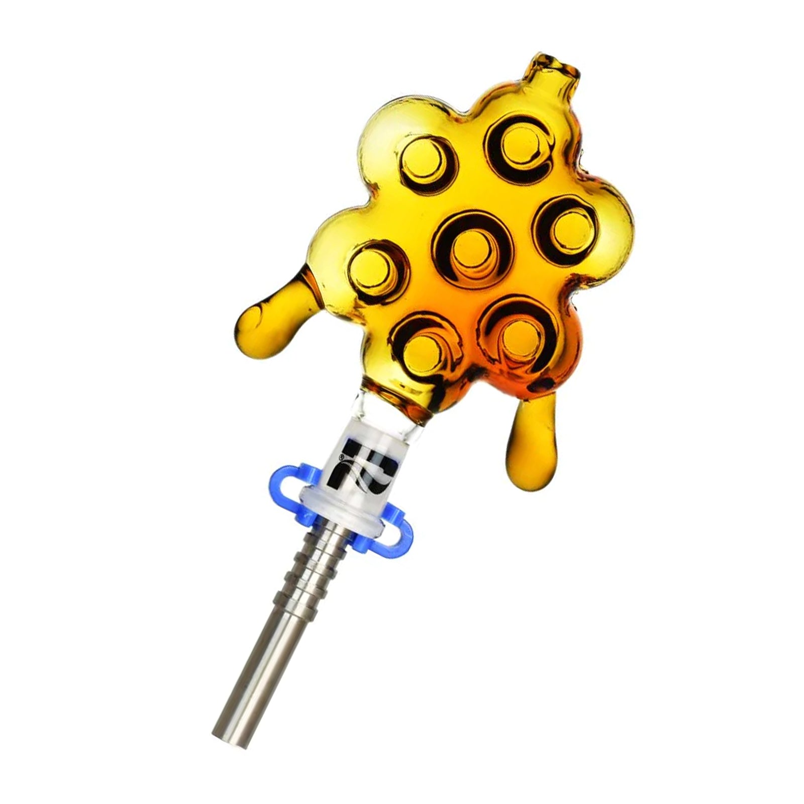 Pulsar 710 Honeycomb Glass Dab Straw – INHALCO