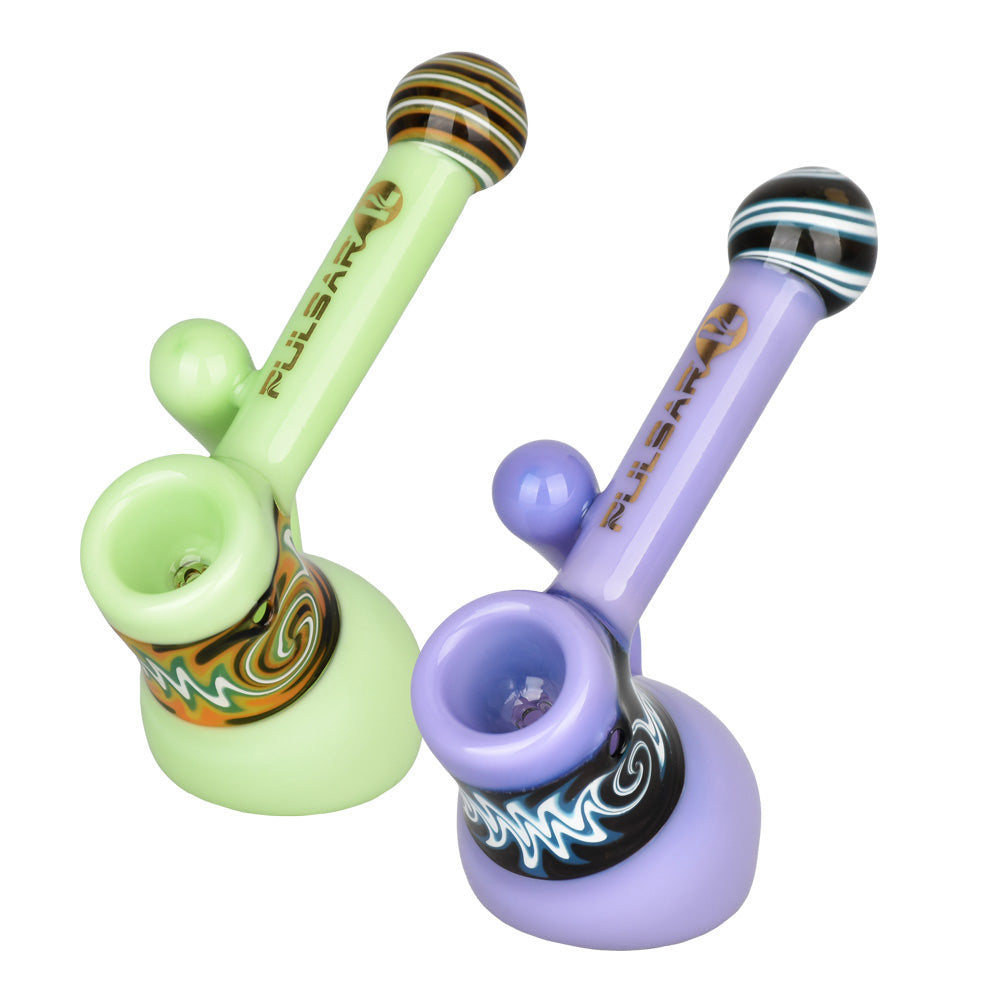 Pulsar Hypnotic Haze Bubbler Pipe – INHALCO