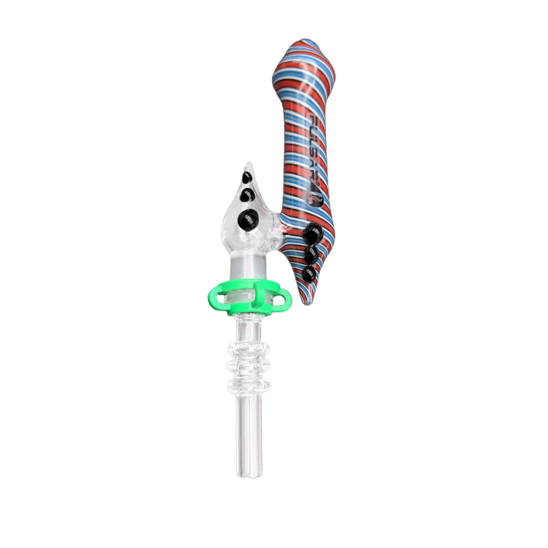 Pulsar Swirl Dual Chamber Dab Straw – INHALCO