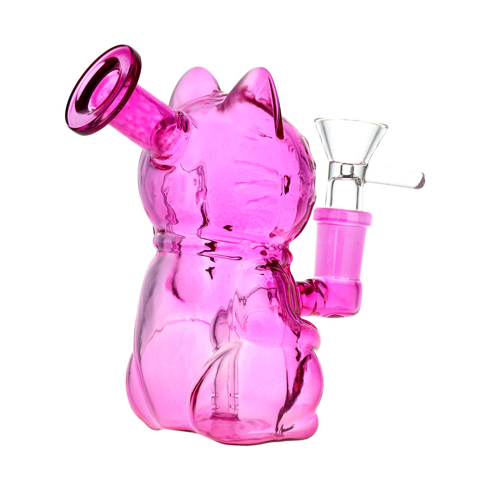 Purr Purr Pass Glass Mini Cat Bong – INHALCO