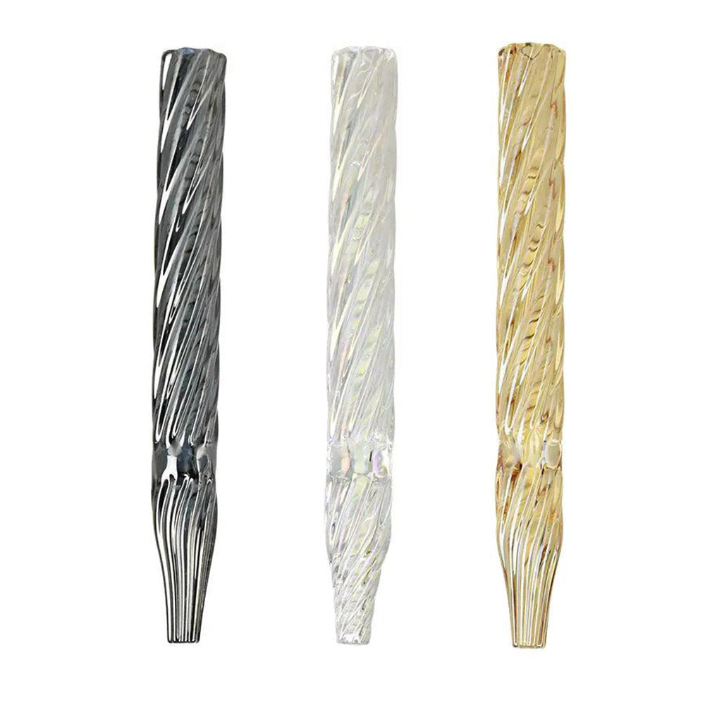 Rainbow Twist Glass Dabber Straw 3PC SET – INHALCO