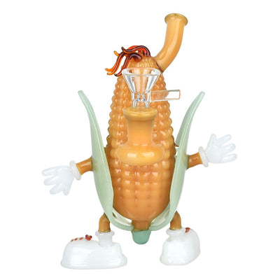 Red Headed Corn Child Bong 7" – Fun Glass Pipe – INHALCO