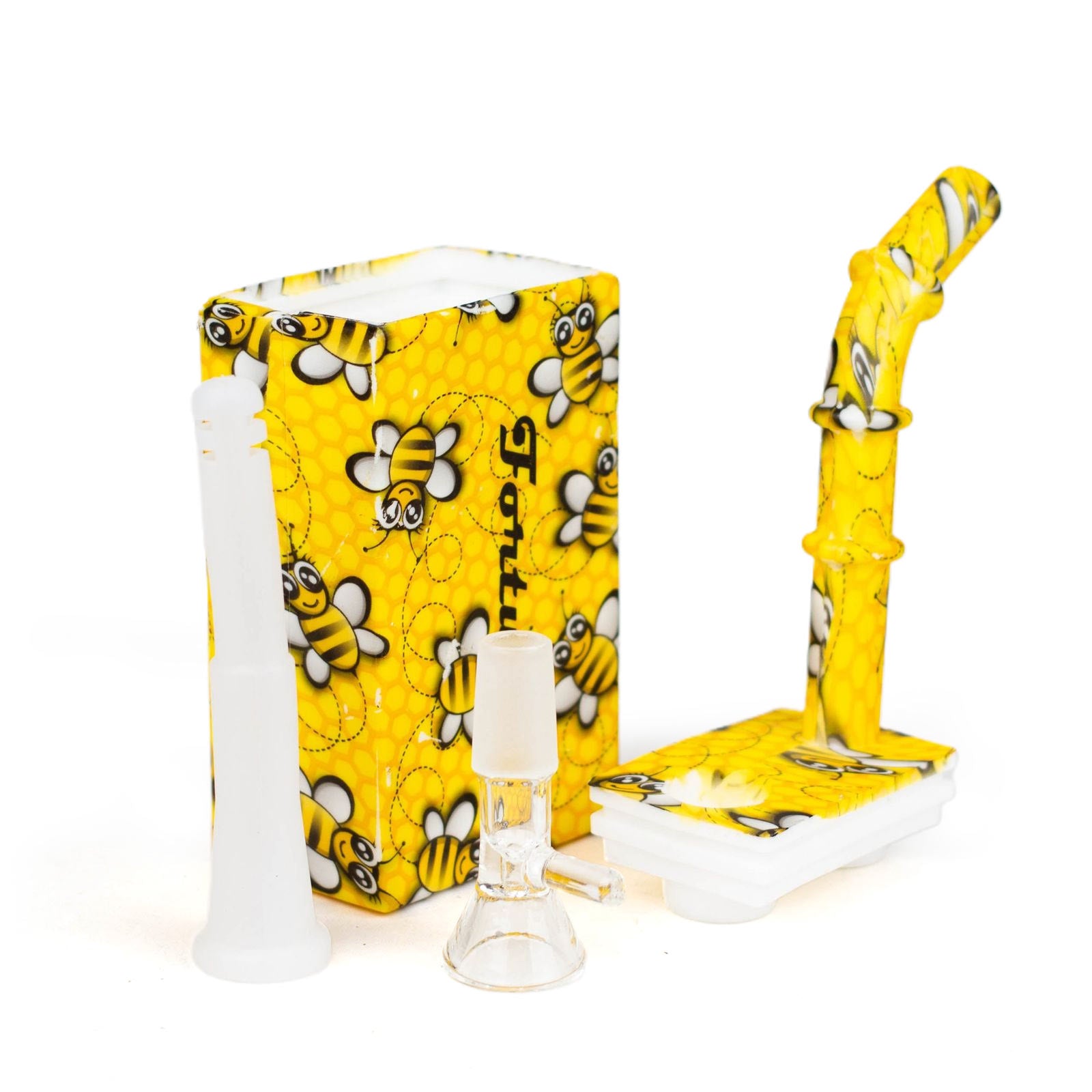 Hydrographic Silicone Juice Box Bongs – INHALCO