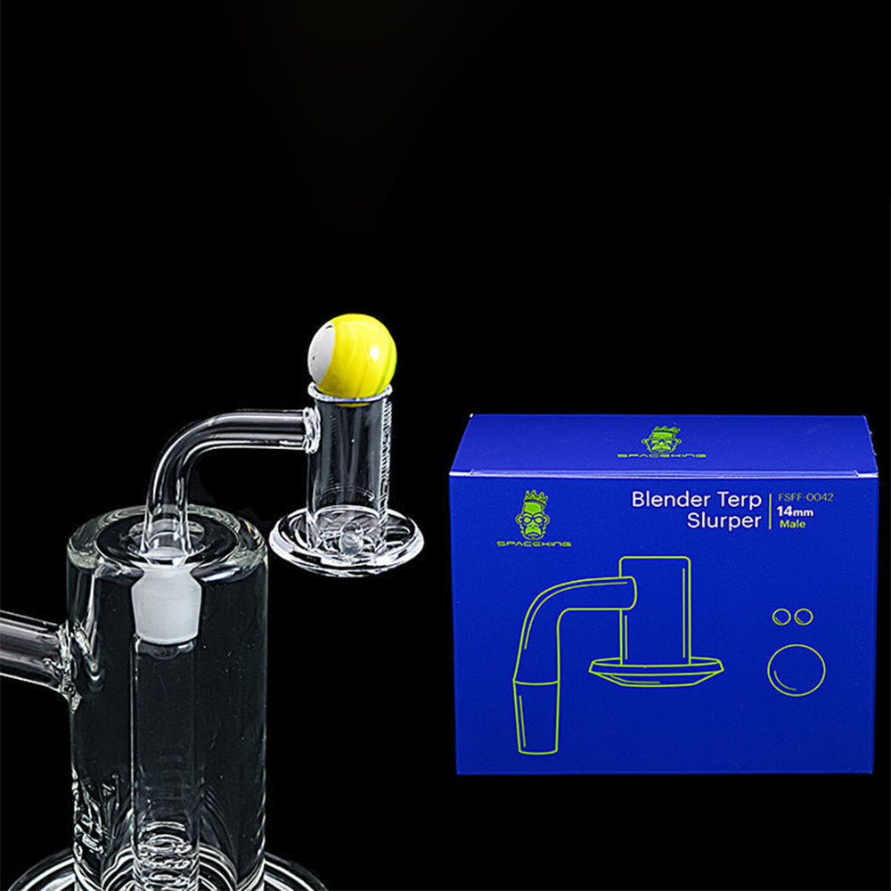 Space King Dark Blue Blender Terp Slurper – INHALCO