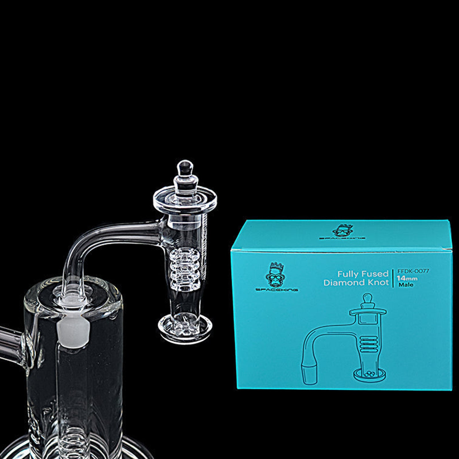 Space King Fully Fused Diamond Knot Banger Kit – INHALCO
