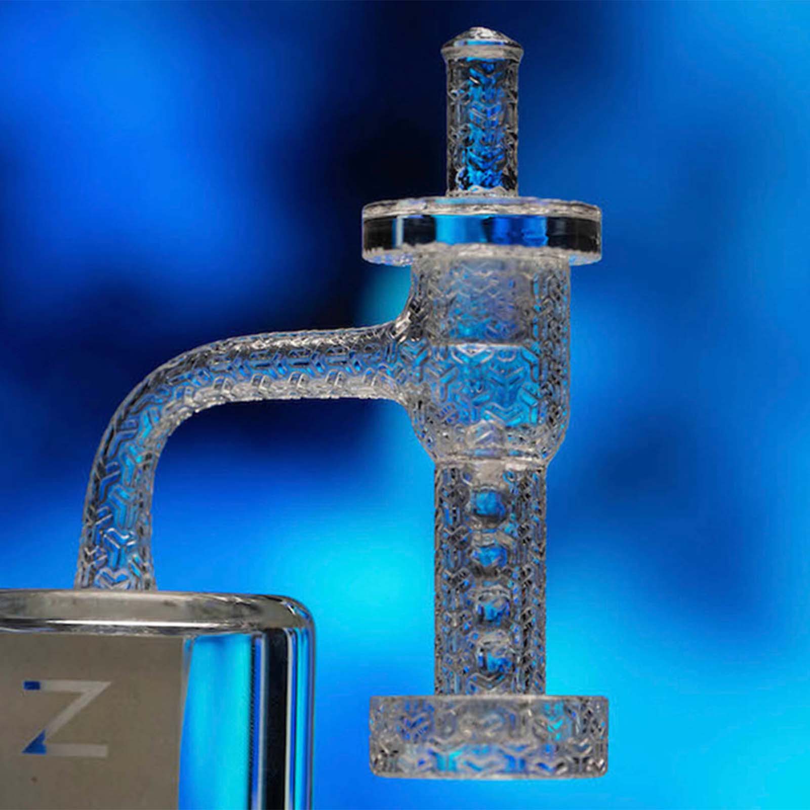 Space King Fully Fused Engraved Terp Slurper – INHALCO