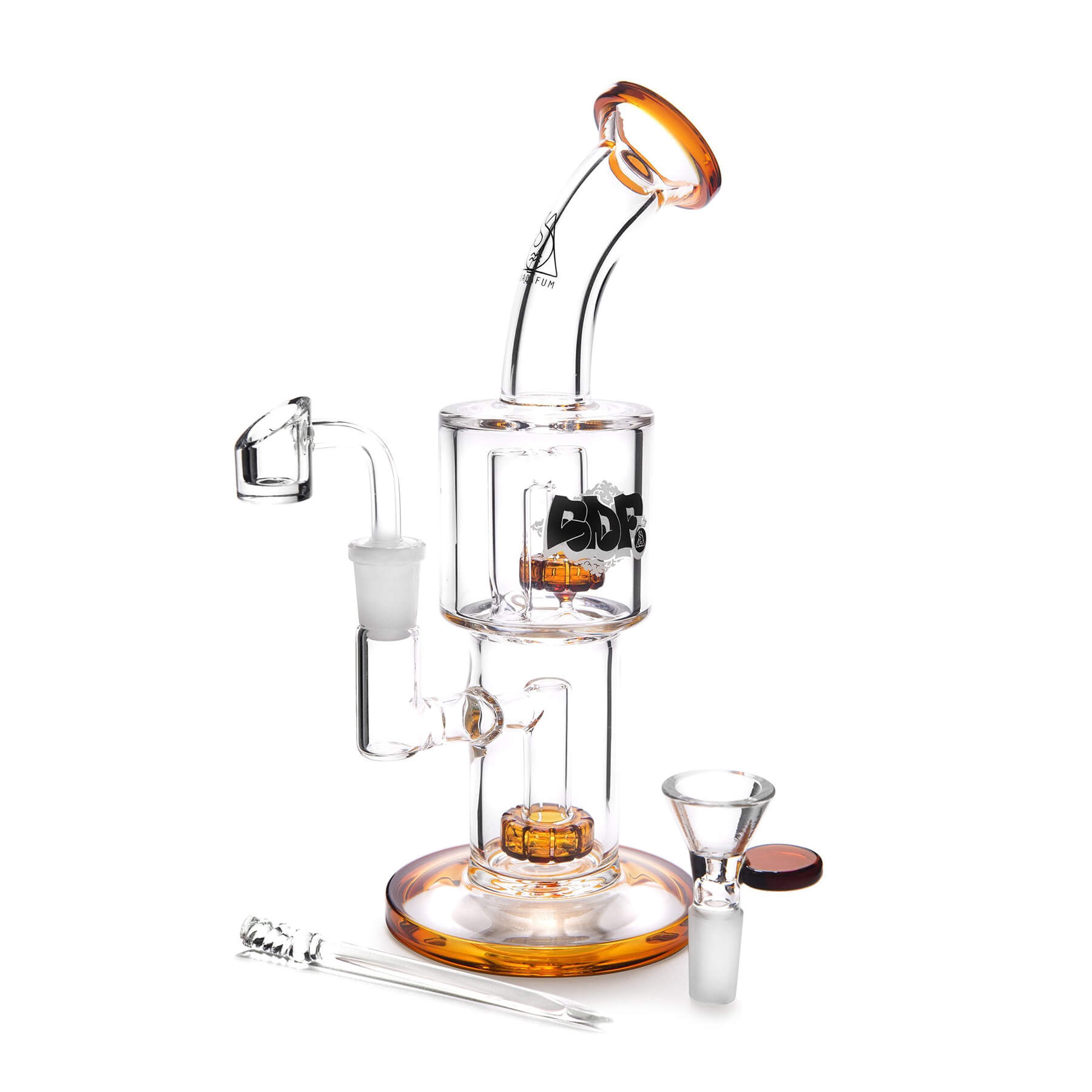 Squadafum Double Chamber Bong – INHALCO