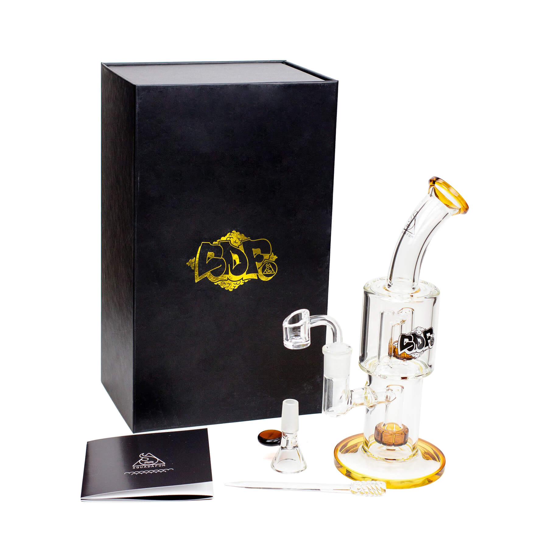 Squadafum Double Chamber Bong – INHALCO