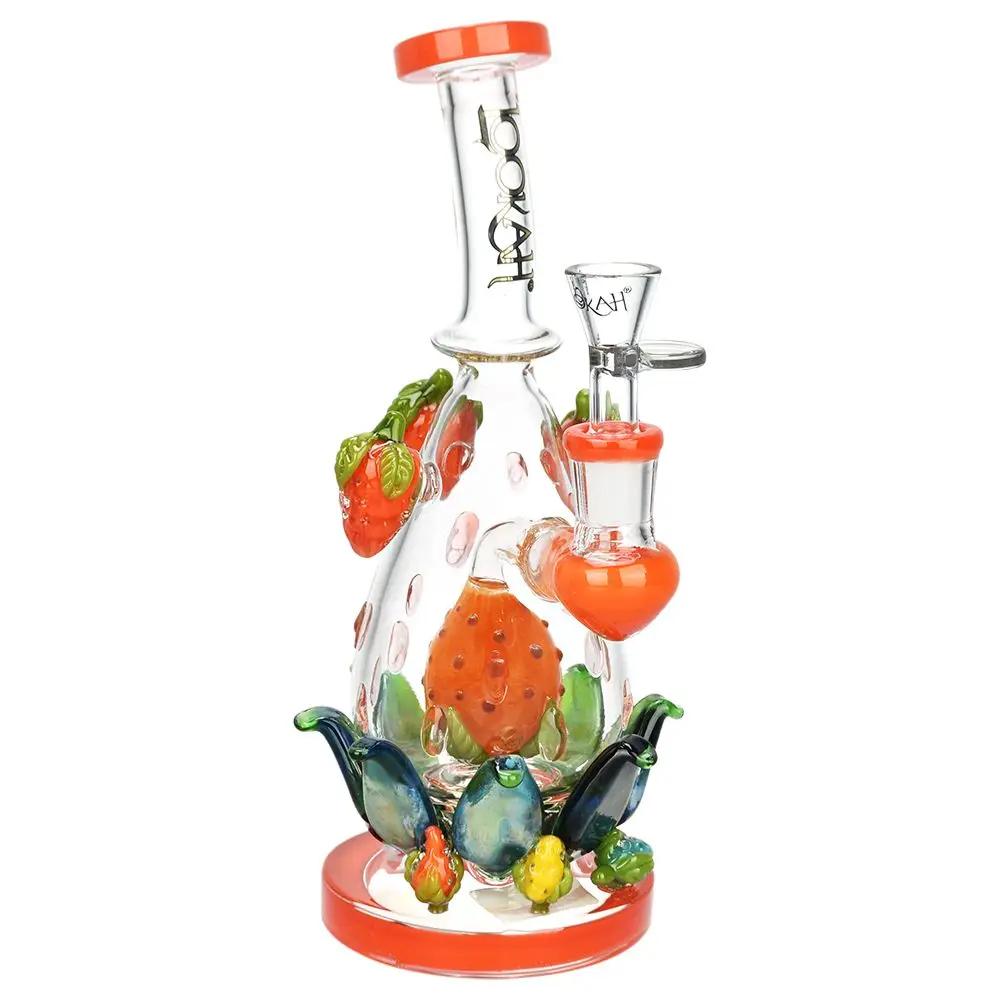 Lookah Glass Strawberry Bong – INHALCO