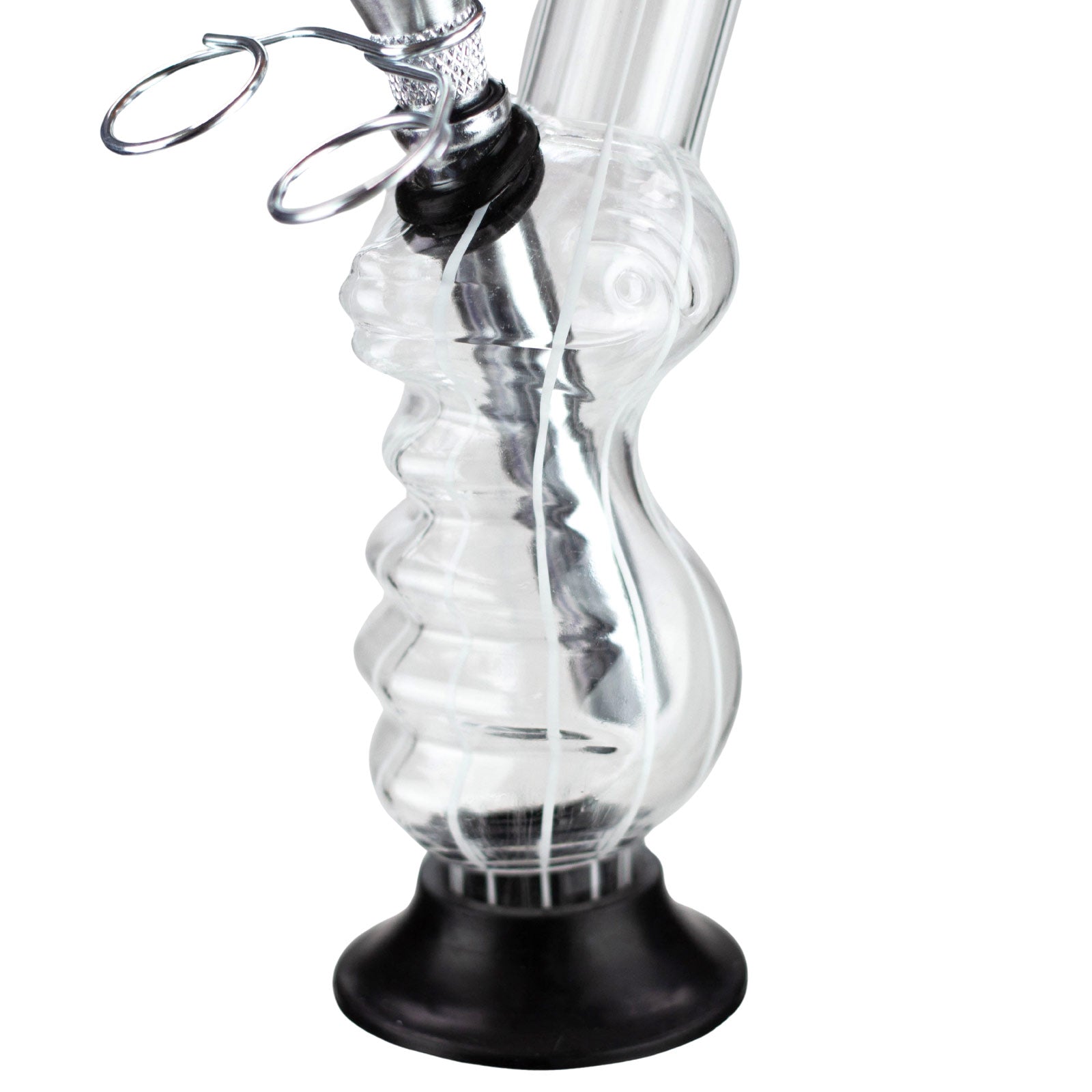 Stripe Acrylic Water Bong 8" – INHALCO