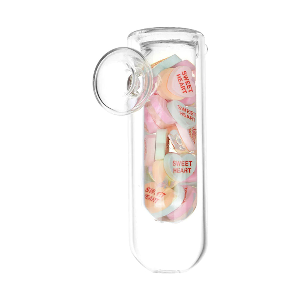 Valentine Heart Dab Pipe Glass Hand Pipe – INHALCO