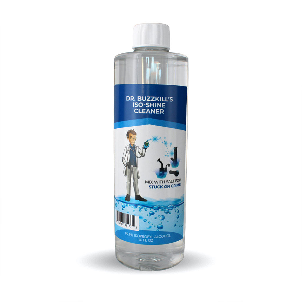 Dr. Buzzkill Iso Shine Alcohol Cleaner 16oz – INHALCO