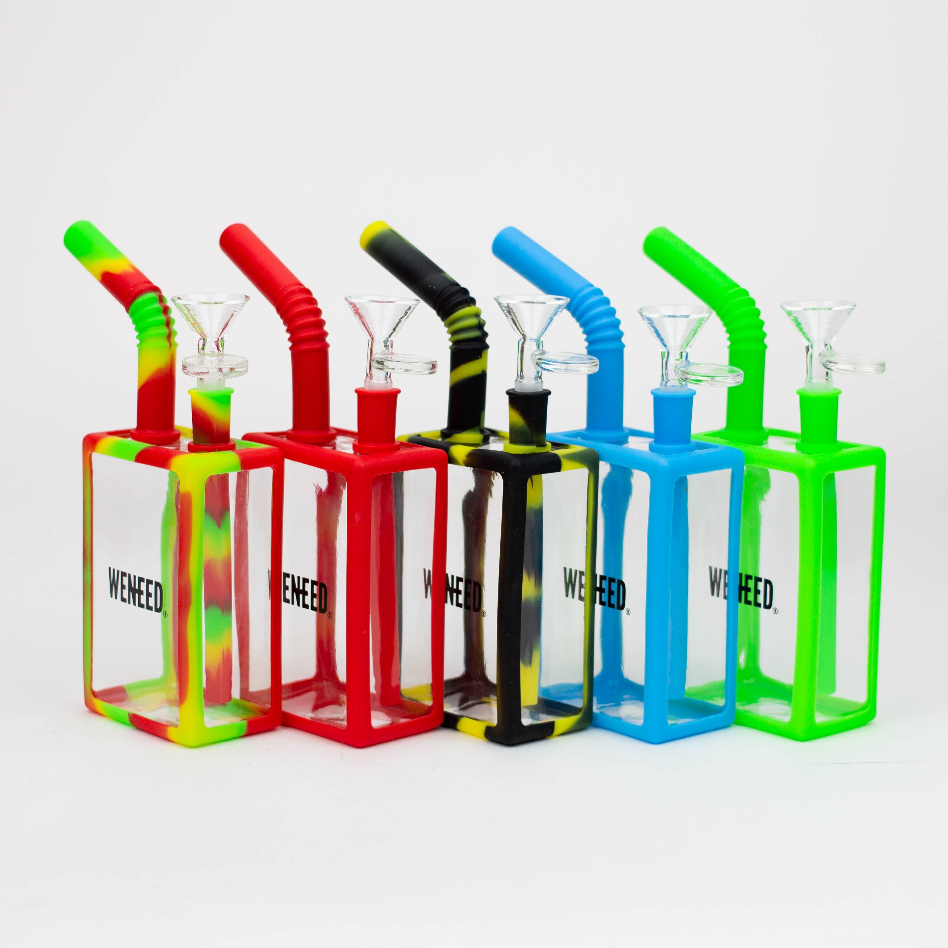 WENEED®- 8" Silicone Juice Box bong – INHALCO
