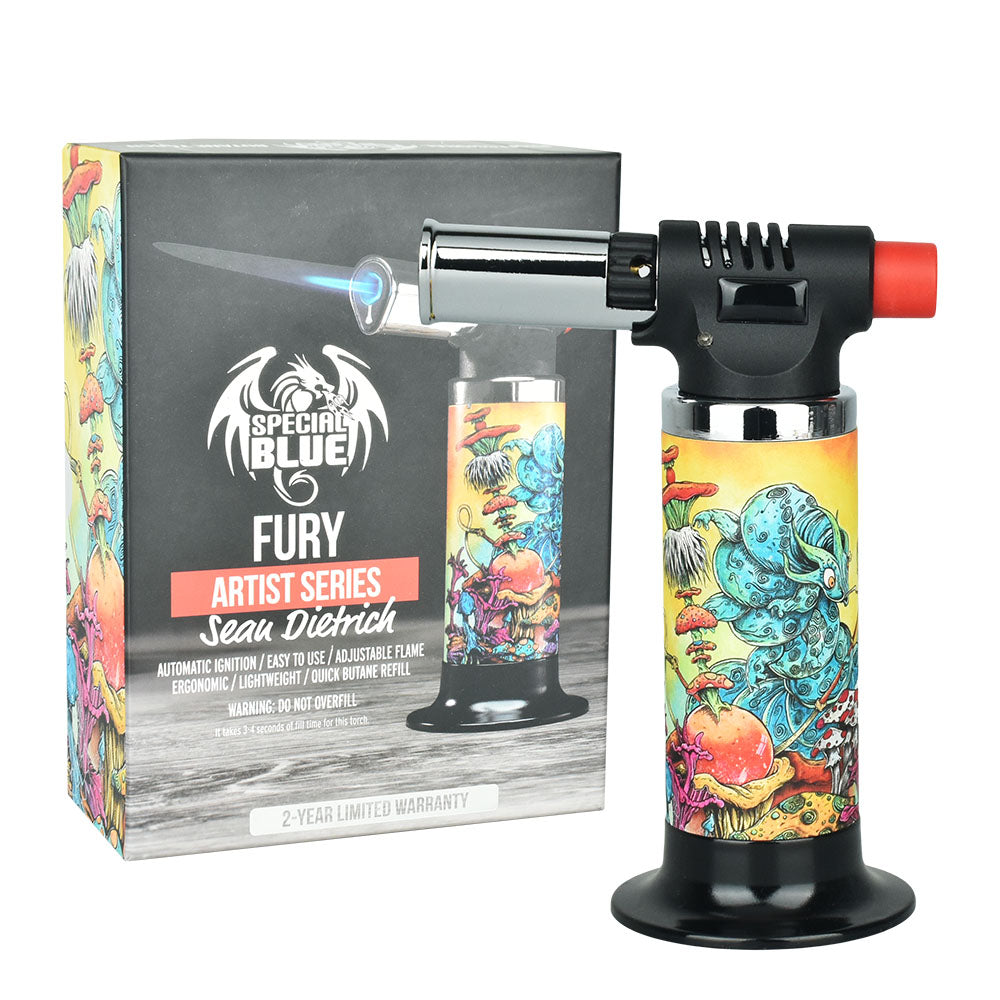 Special Blue Sean Dietrich Fury Torch Lighter - 5.5" – INHALCO