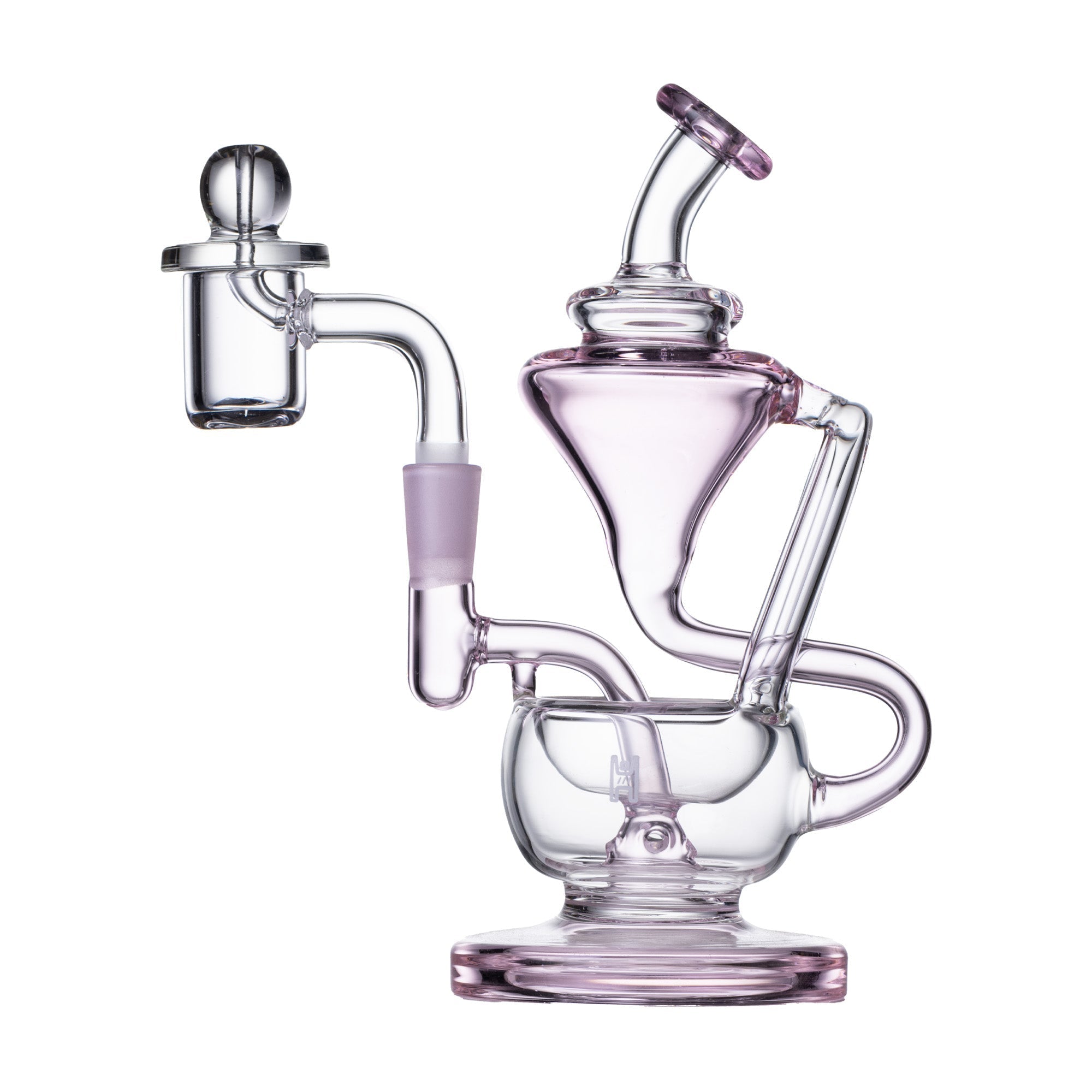 Human Grade 5" Recycler Dab Rig – INHALCO