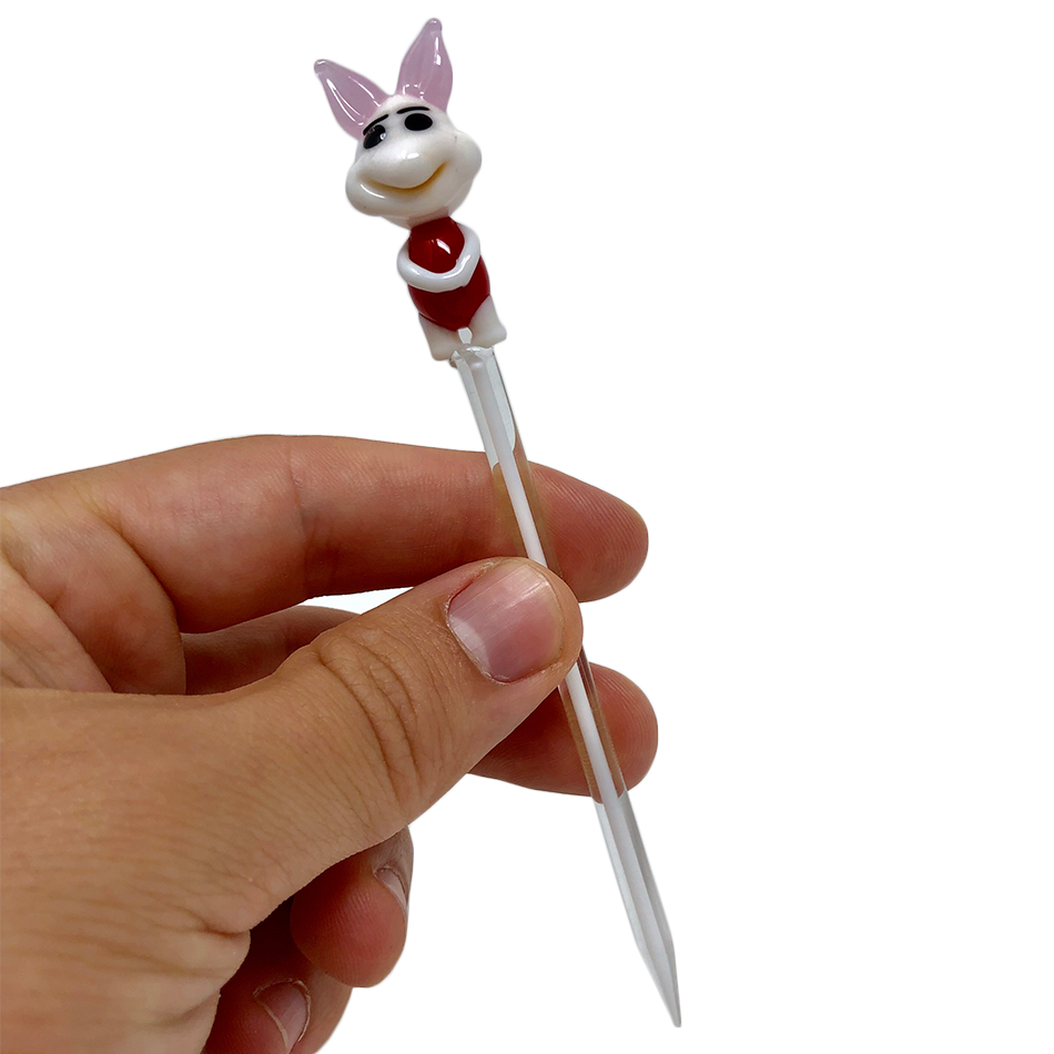Cool Bunny Glass Dabber – Fun Dabber for Concentrates – INHALCO