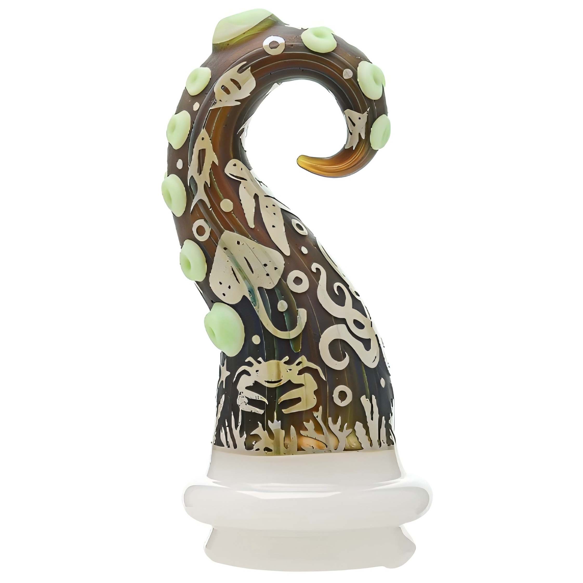 “Deep Sea Tentacle” ETCH Puffco Peak Glass Top – INHALCO