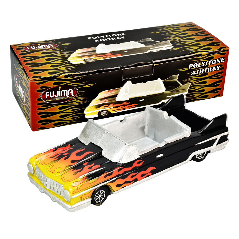 Fujima Lowrider Flame Car Ashtray – INHALCO
