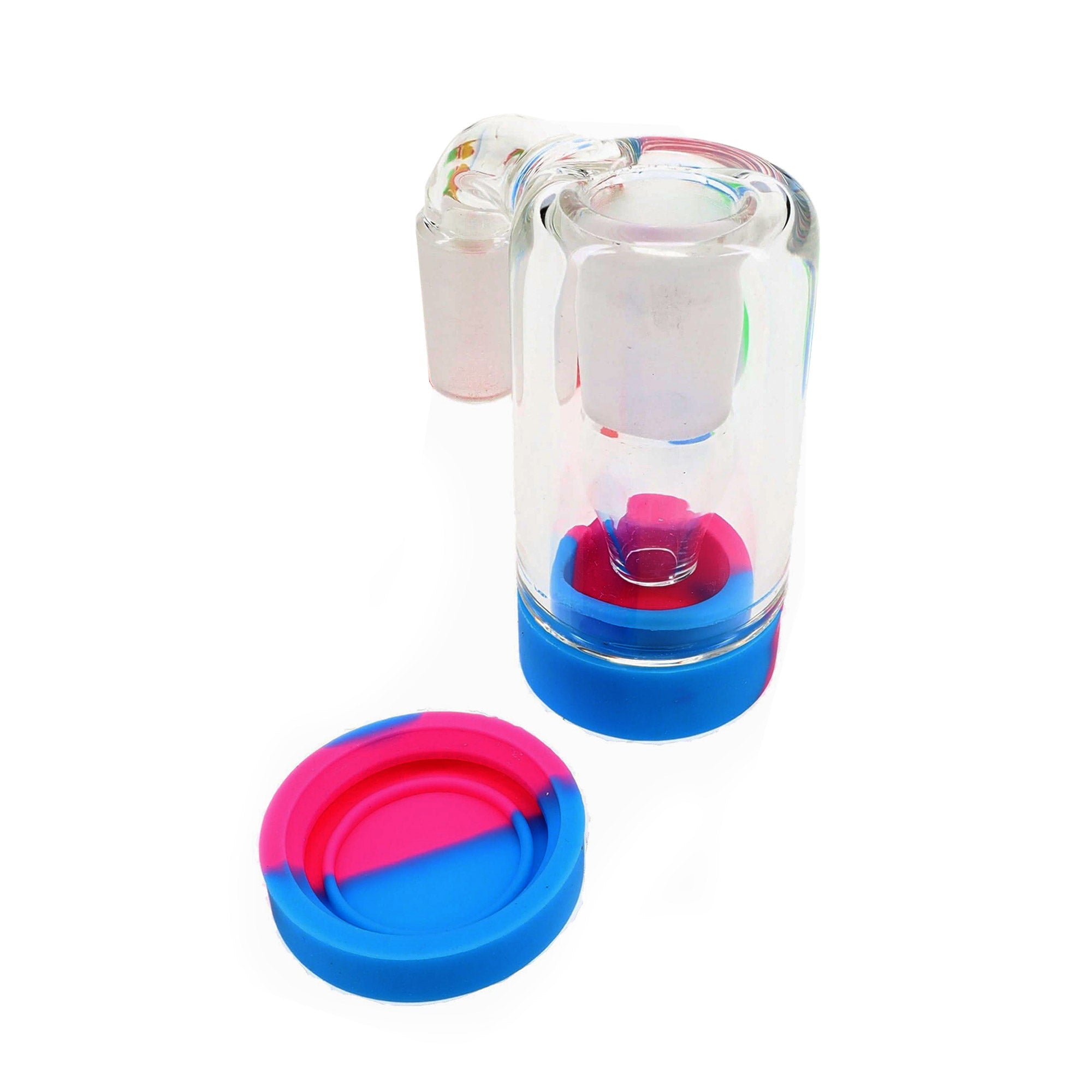 Glass & Silicone Wax Catcher 14.5mm Male-to-Female – INHALCO