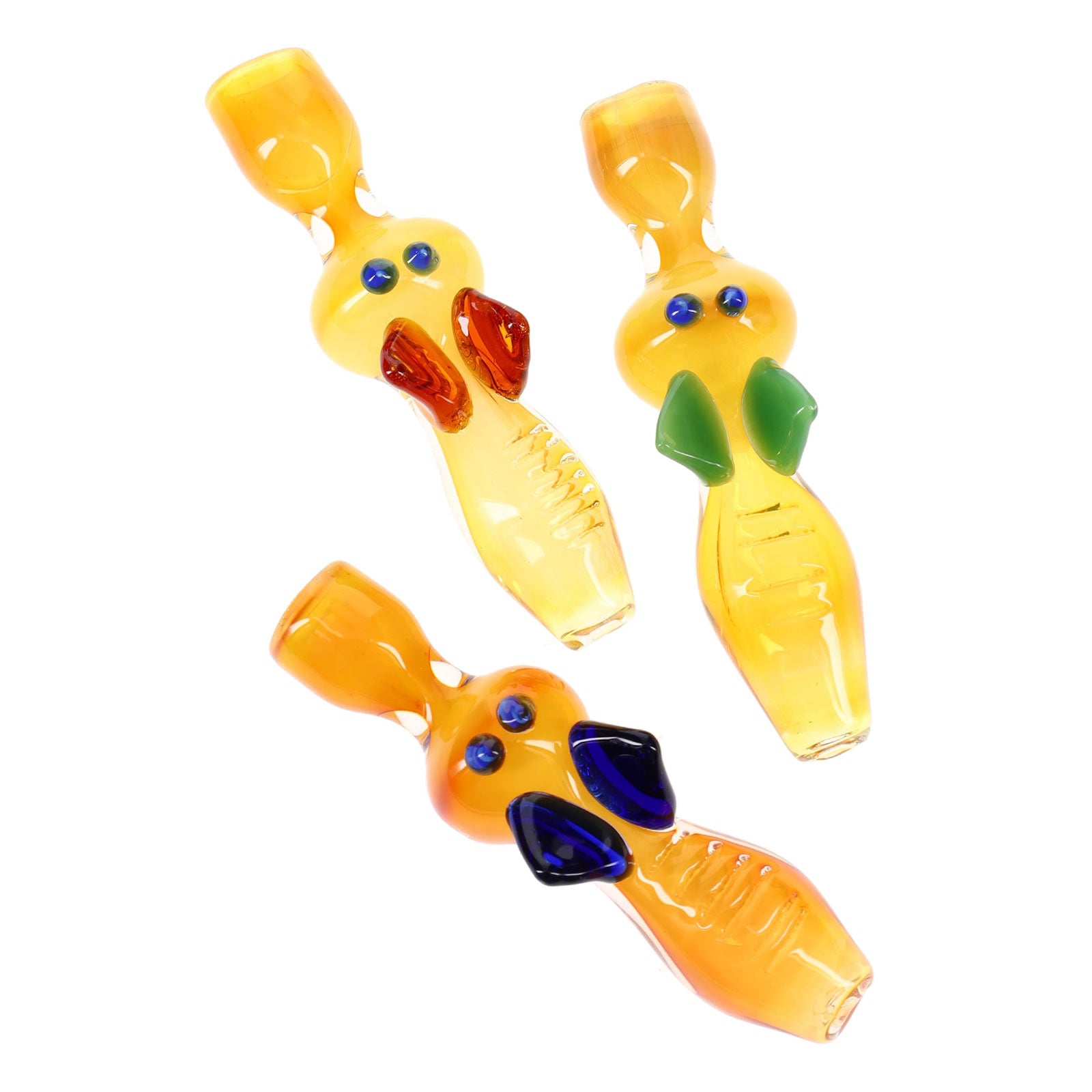 Honey Taster Gold Fumed Bee Chillum One Hitter – INHALCO