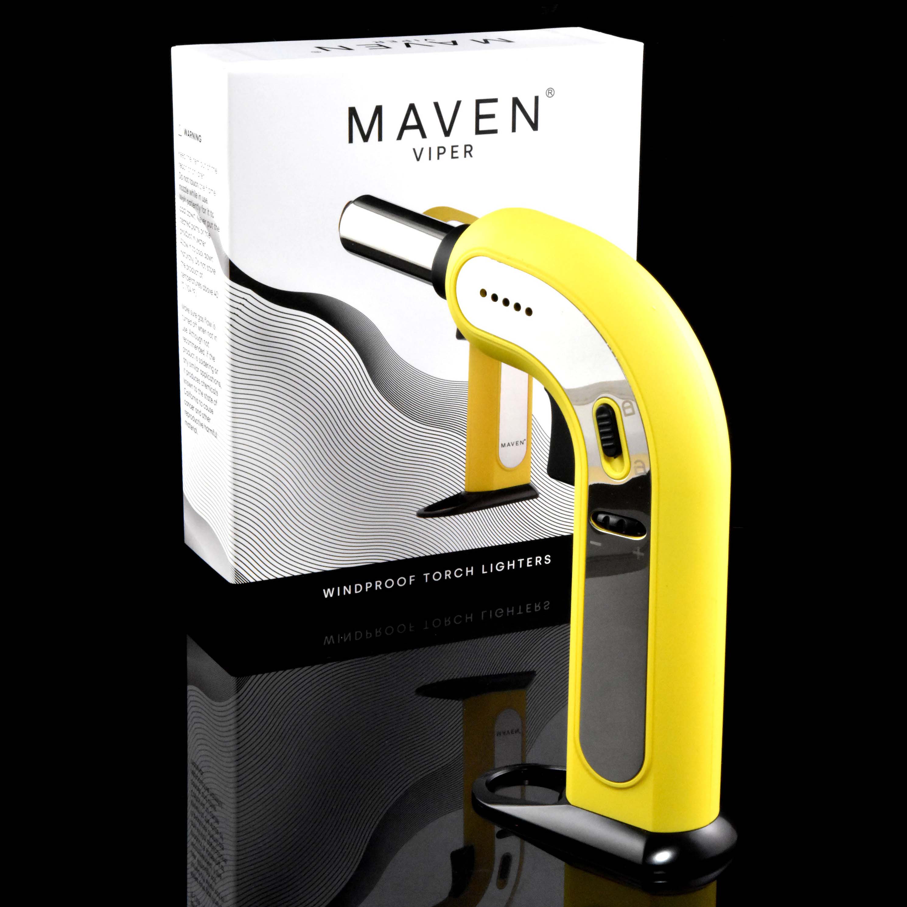 (Assorted Colors) Maven Viper Torch Lighter – 8″ – INHALCO