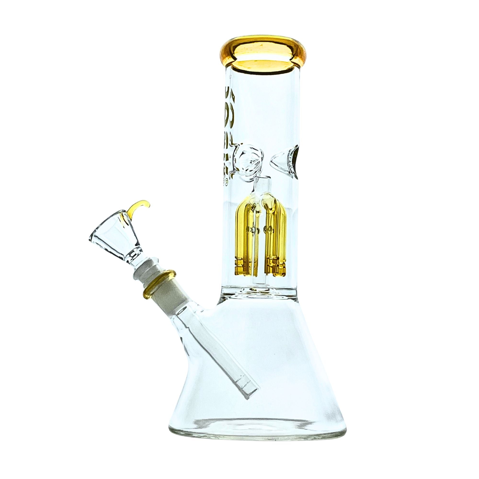 Rock Glass Arctic Timber 10" Tree Perc Beaker Bong – INHALCO