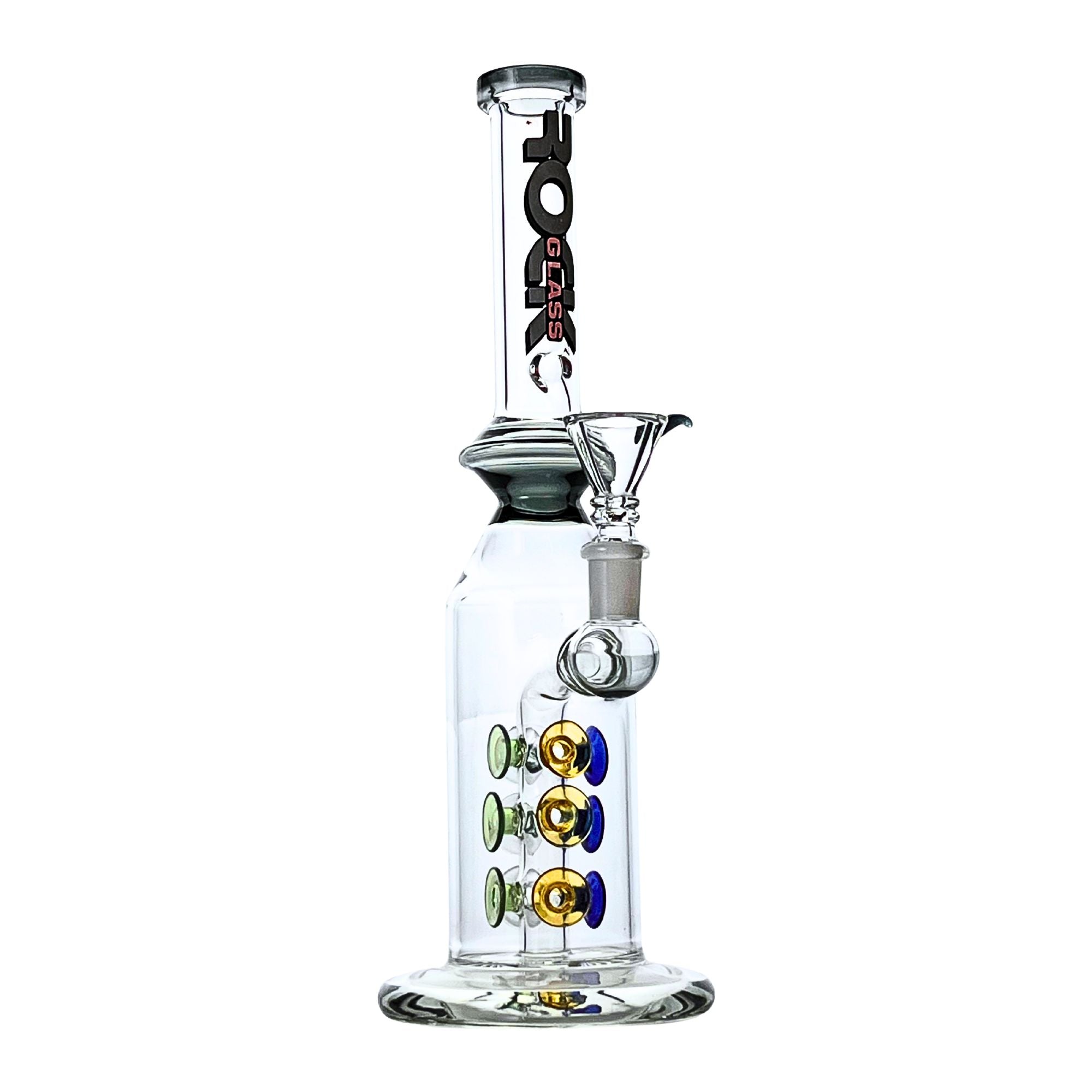 Rock Glass Triple-Pulse 12" Waterpipe – INHALCO