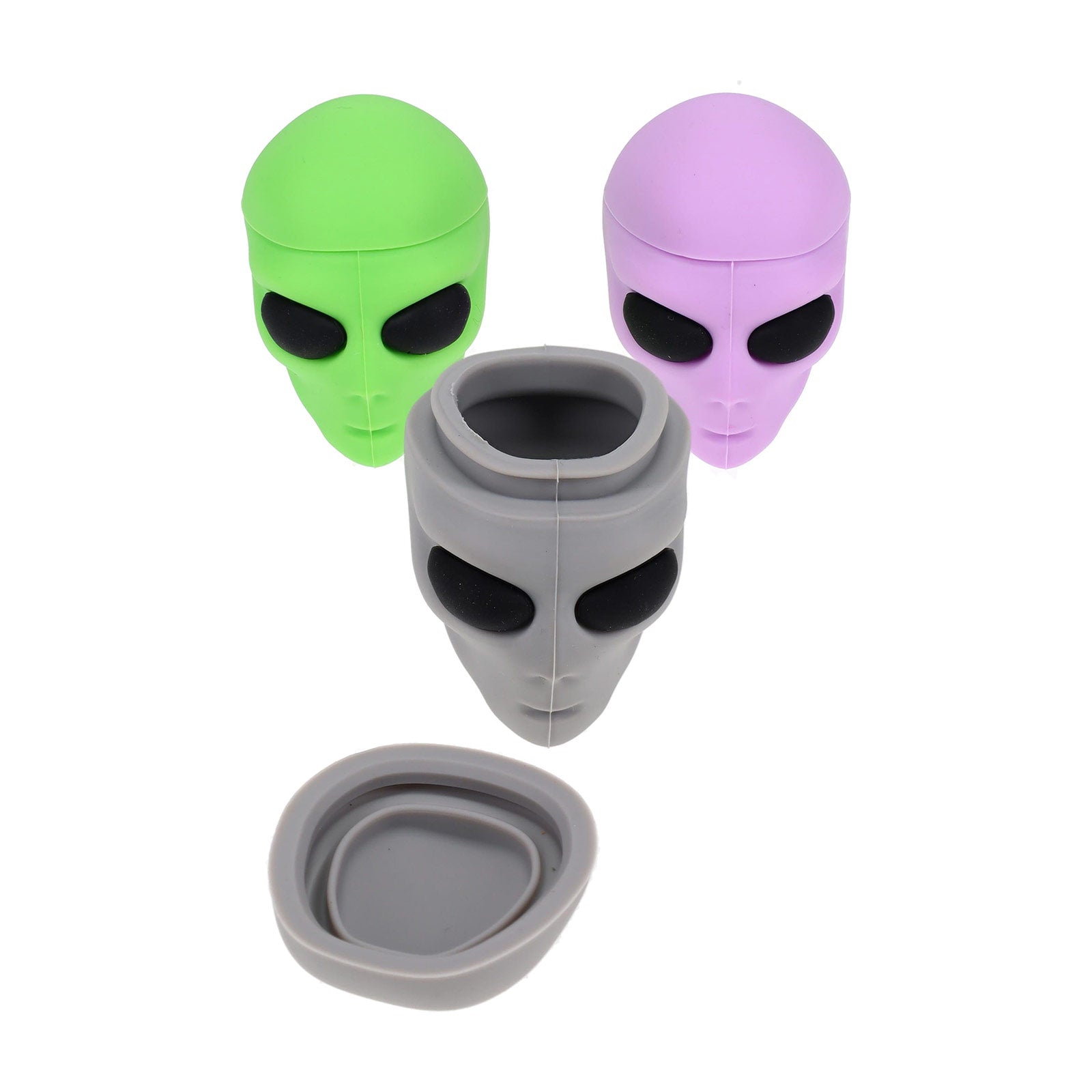 Silicone Alien Dab Jar – 2″ – INHALCO