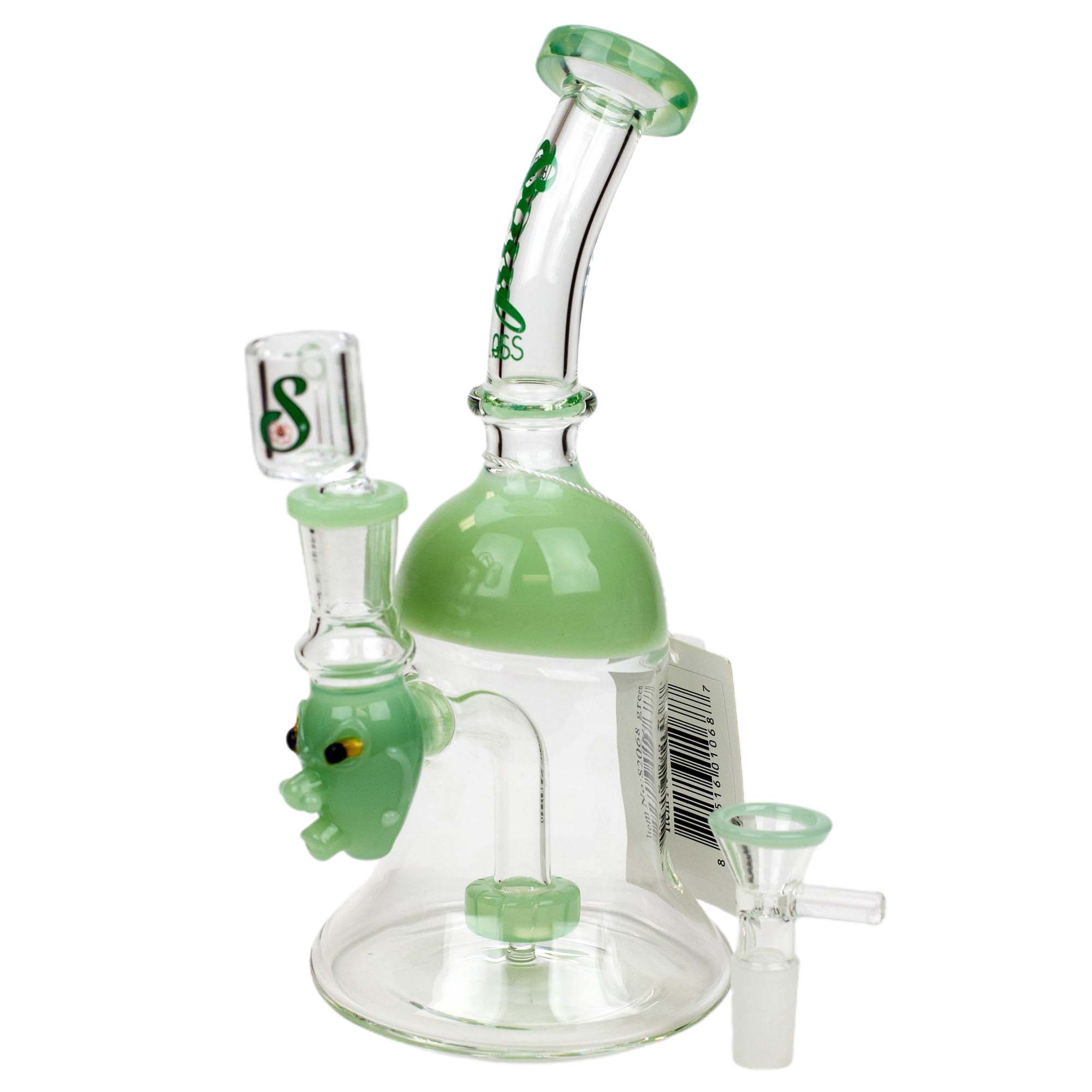8.5" SOUL Glass 2-in-1 Showhead Diffuser Dab Bong – INHALCO