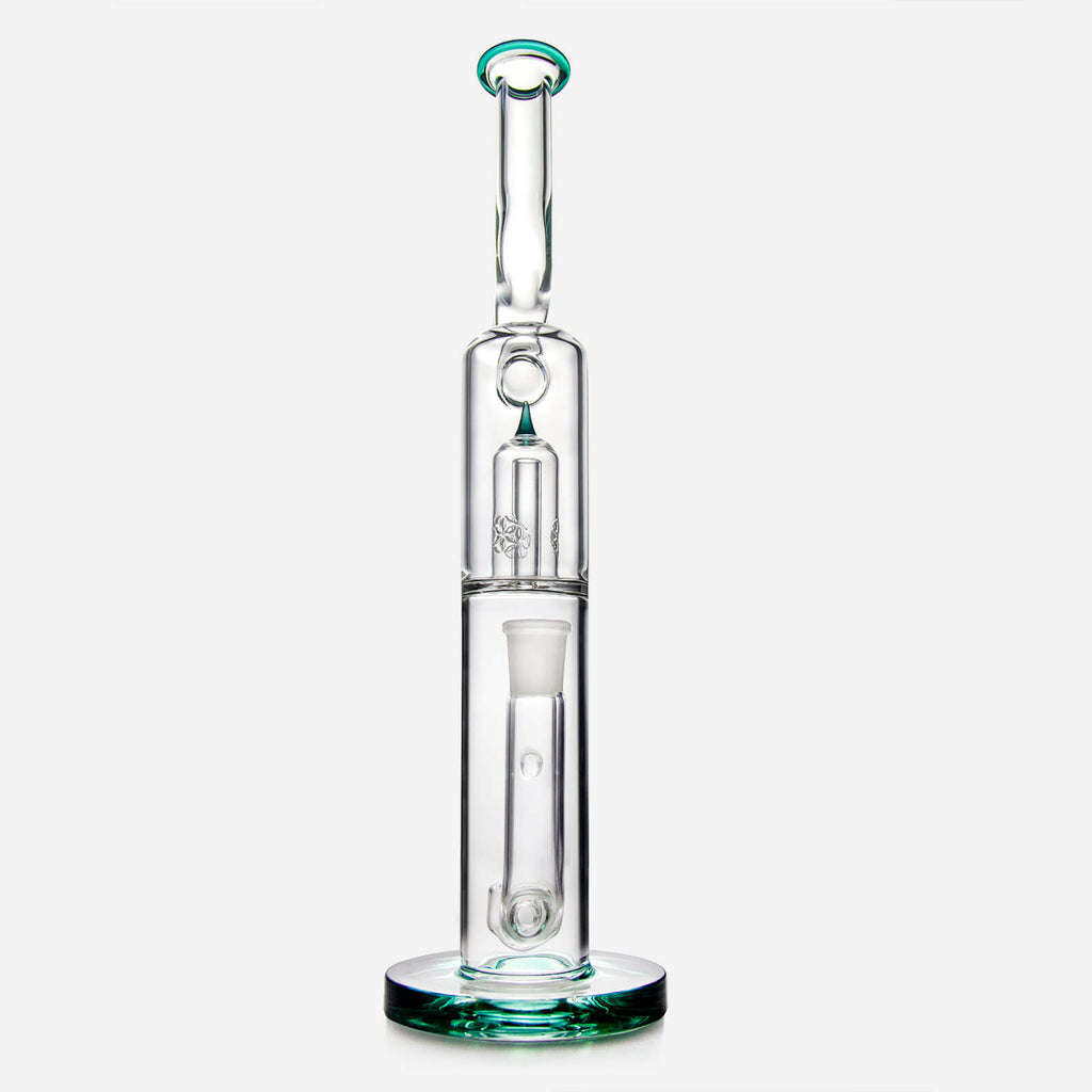 Natty Flower Bong with Seed of Life Perc 16" – INHALCO