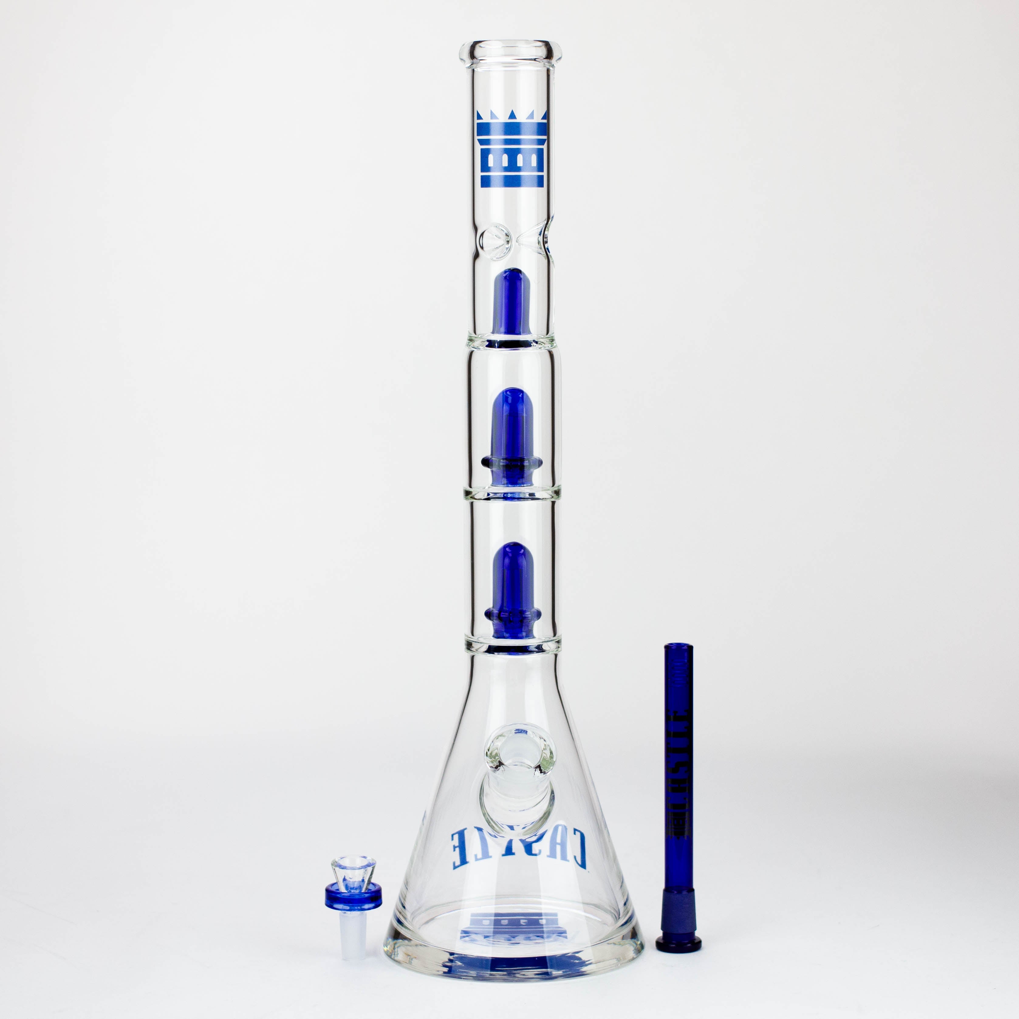 Castle Glassworks Double Shower Perc – INHALCO