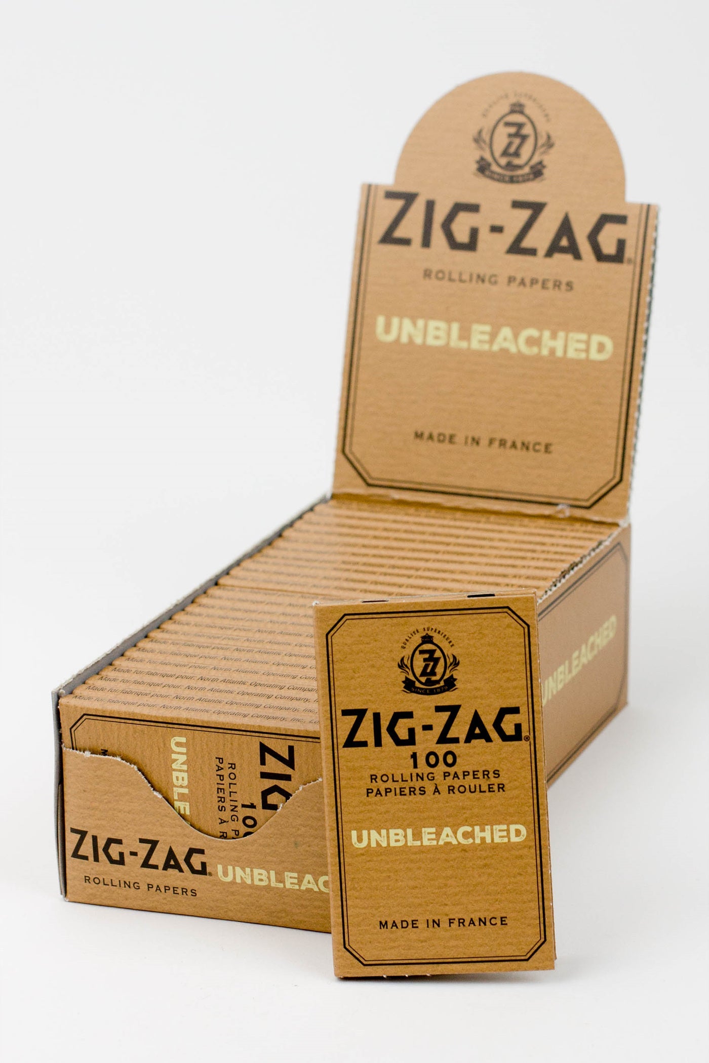 Zig-Zag Unbleached Single Wide Papers – INHALCO