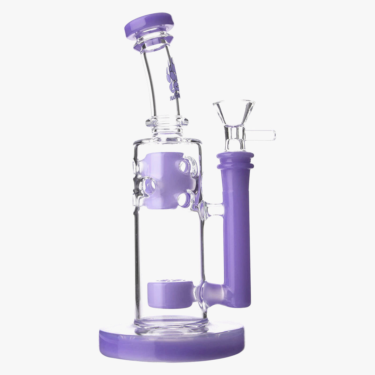 8" Straight Fab Dab Rig – INHALCO