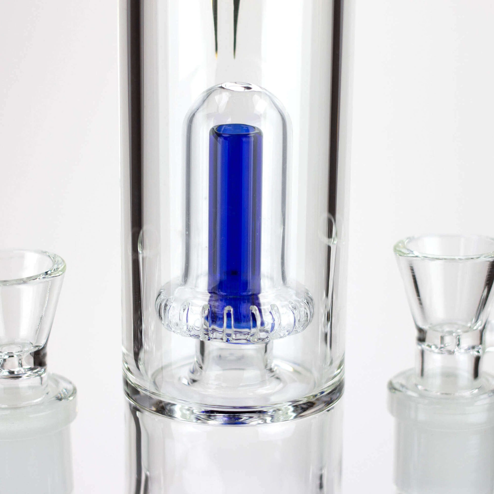 18" AQUA Dual Joint Showerhead Pecolator Glass Water Bong – INHALCO