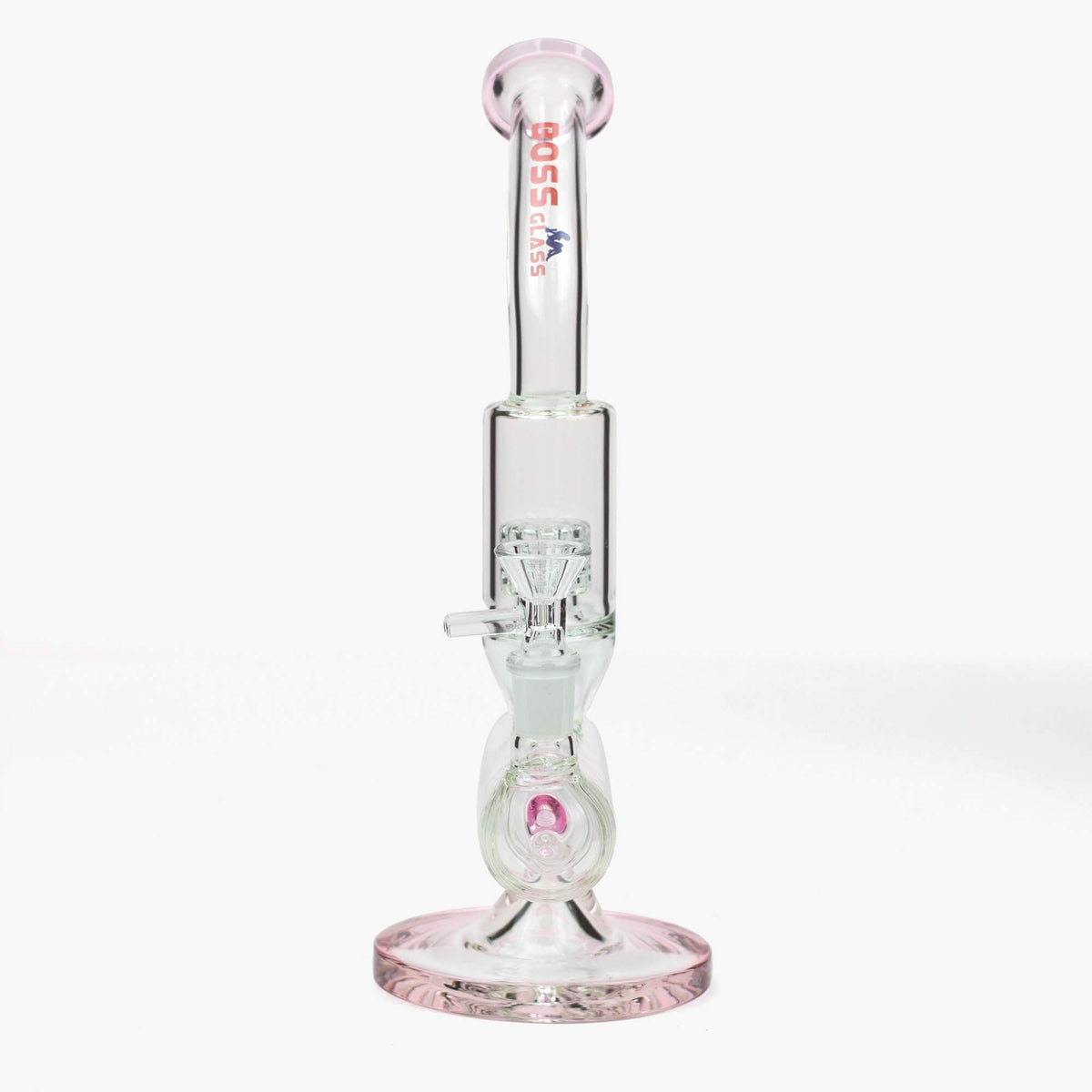10" BOSS Inline Diffuser Glass Bong – INHALCO