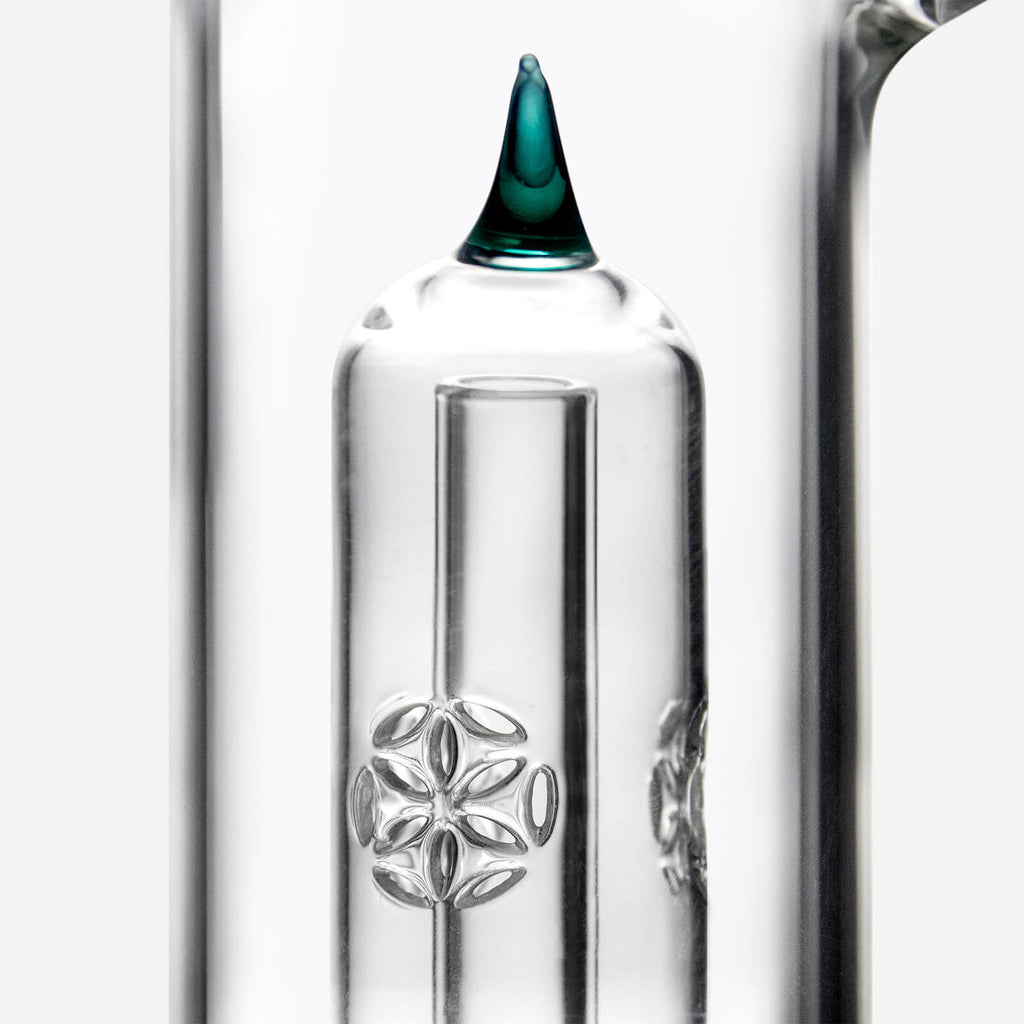 Natty Flower Bong with Seed of Life Perc 16" – INHALCO
