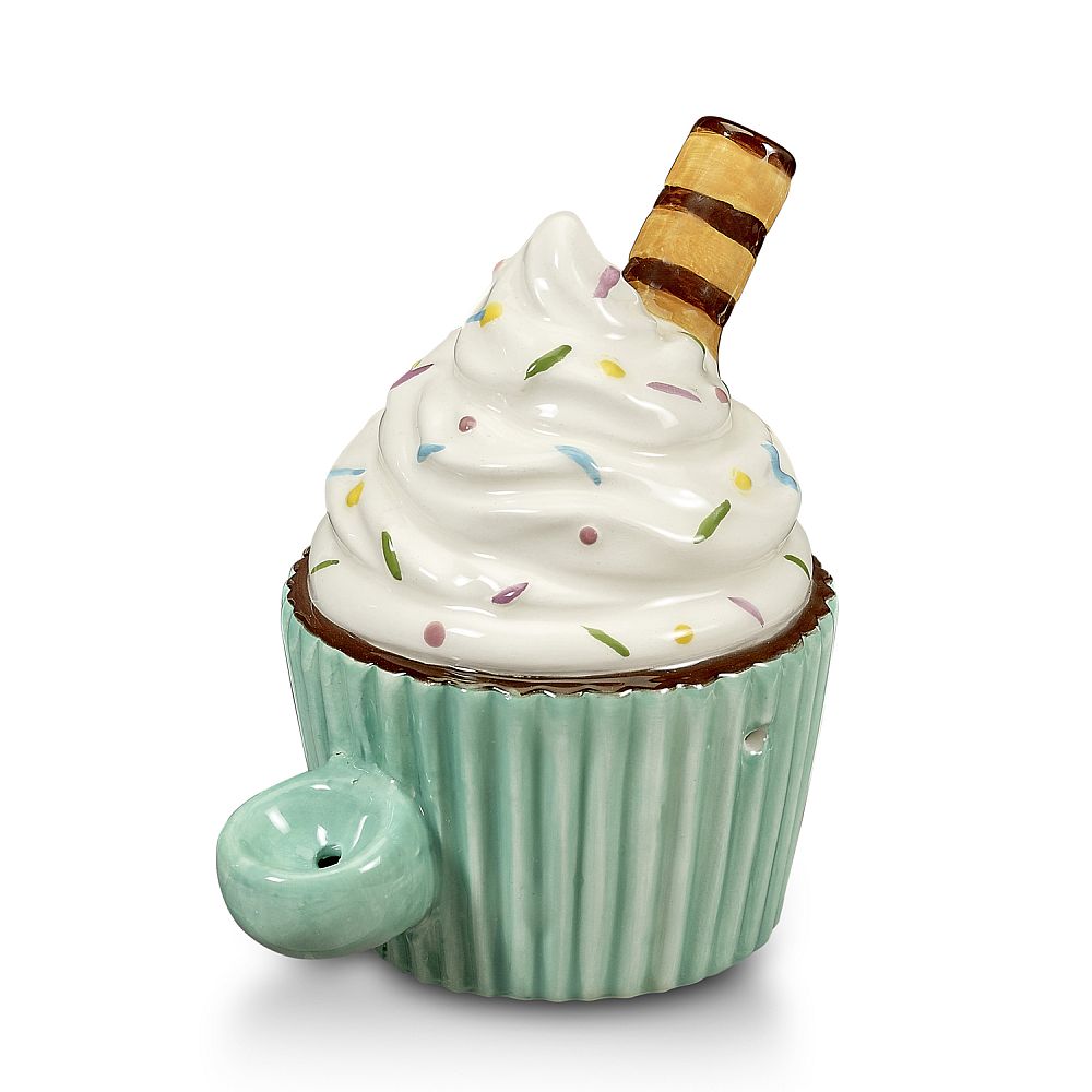 Ceramic Cupcake Pipe – INHALCO