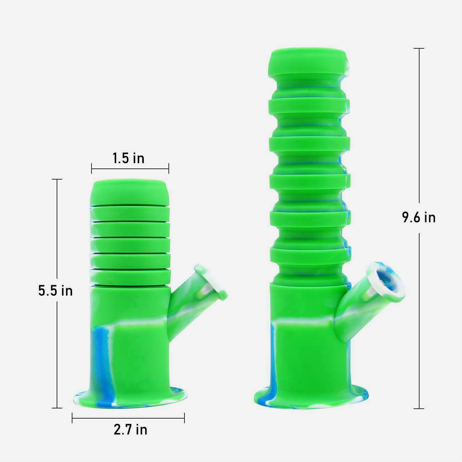 Expandable Silicone Bong | INHALCO