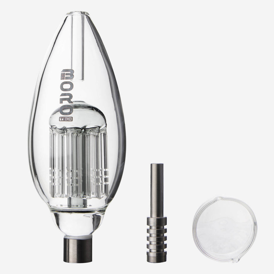 Glass Nectar Collector With Tree Perc | INHALCO