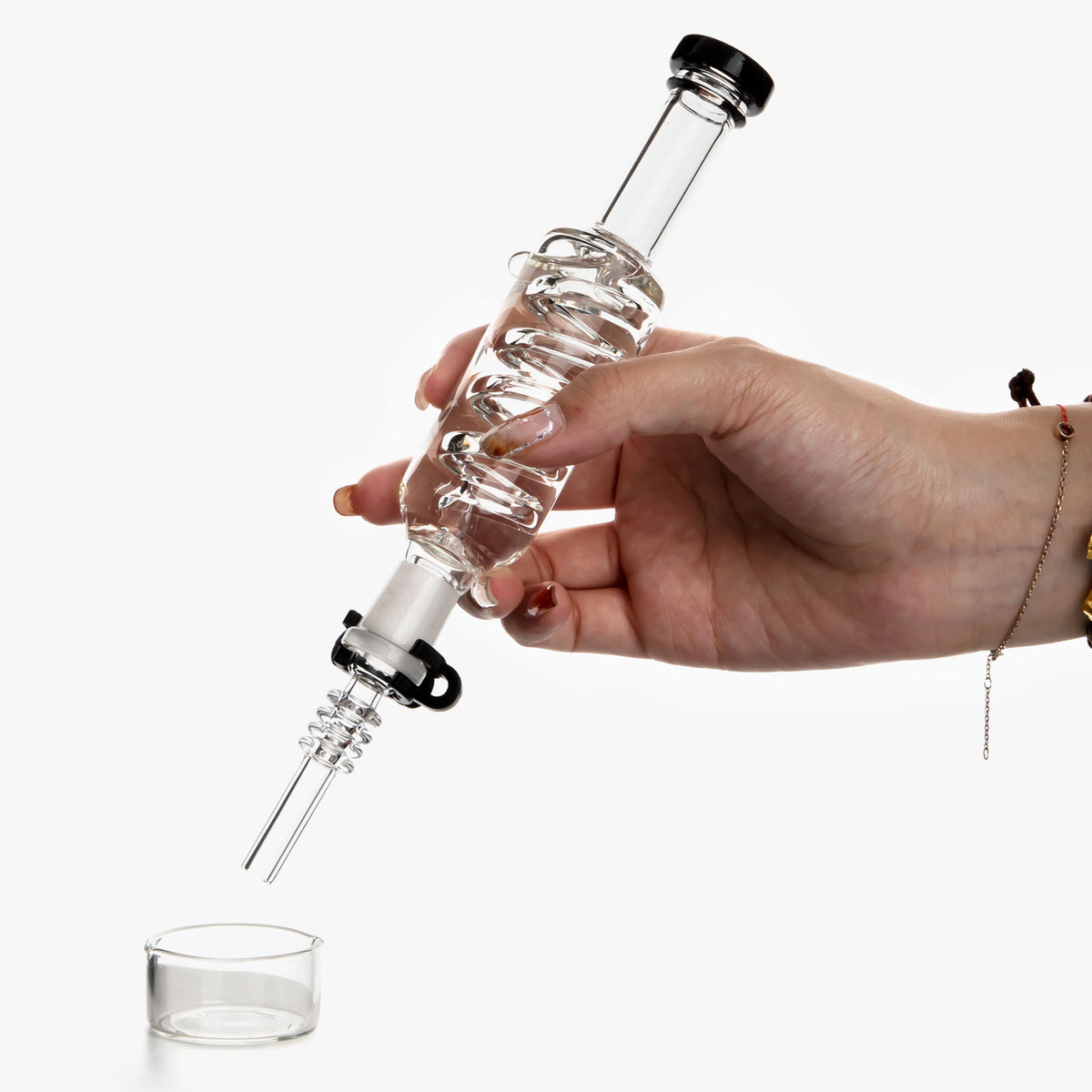 Glycerin Glass Dab Straw – INHALCO