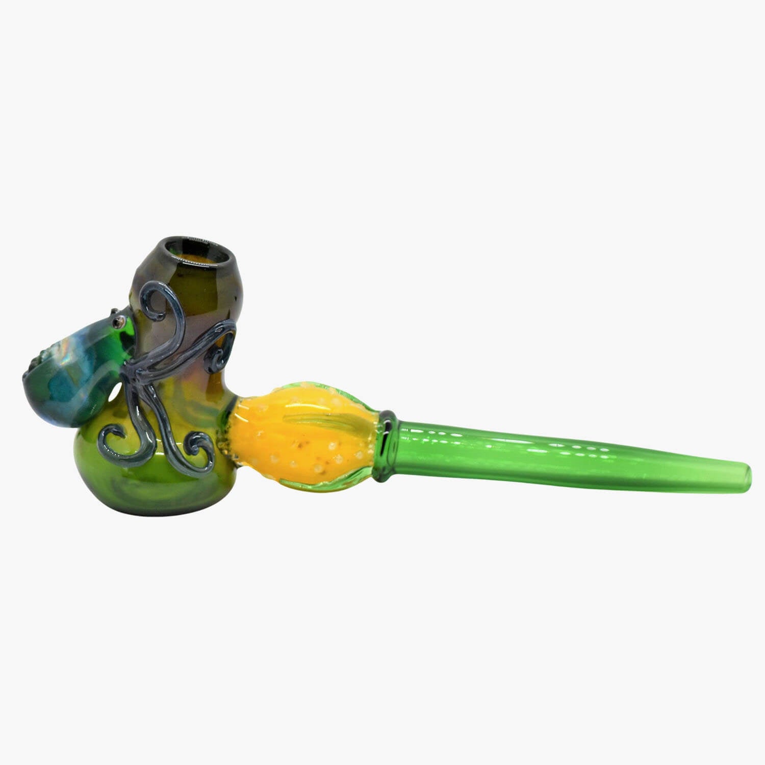 Gourd Octopus Glass Bubbler Pipe – INHALCO