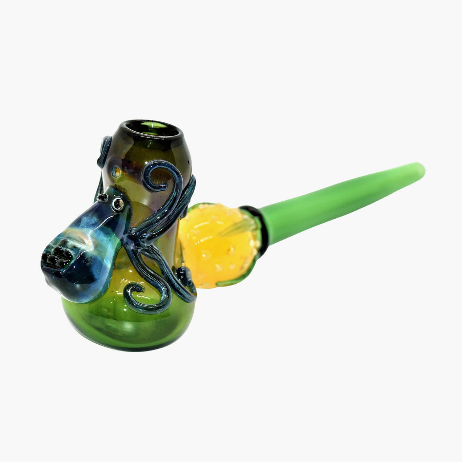 Gourd Octopus Glass Bubbler Pipe – INHALCO