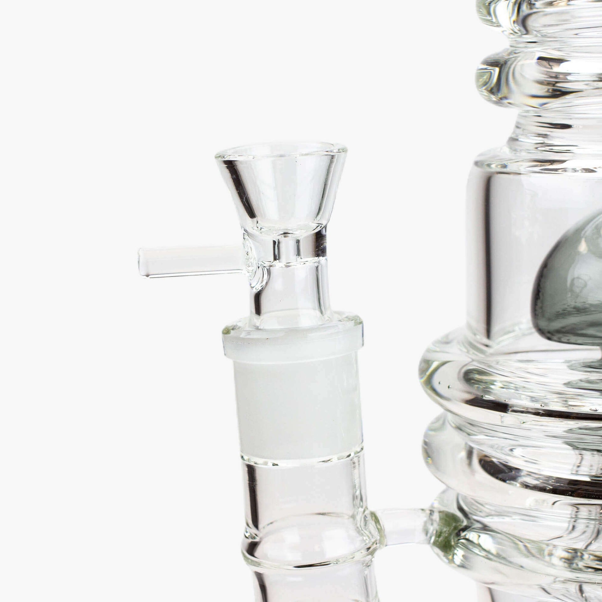 21" H2O Dual Percolator Glass Water Bong – INHALCO