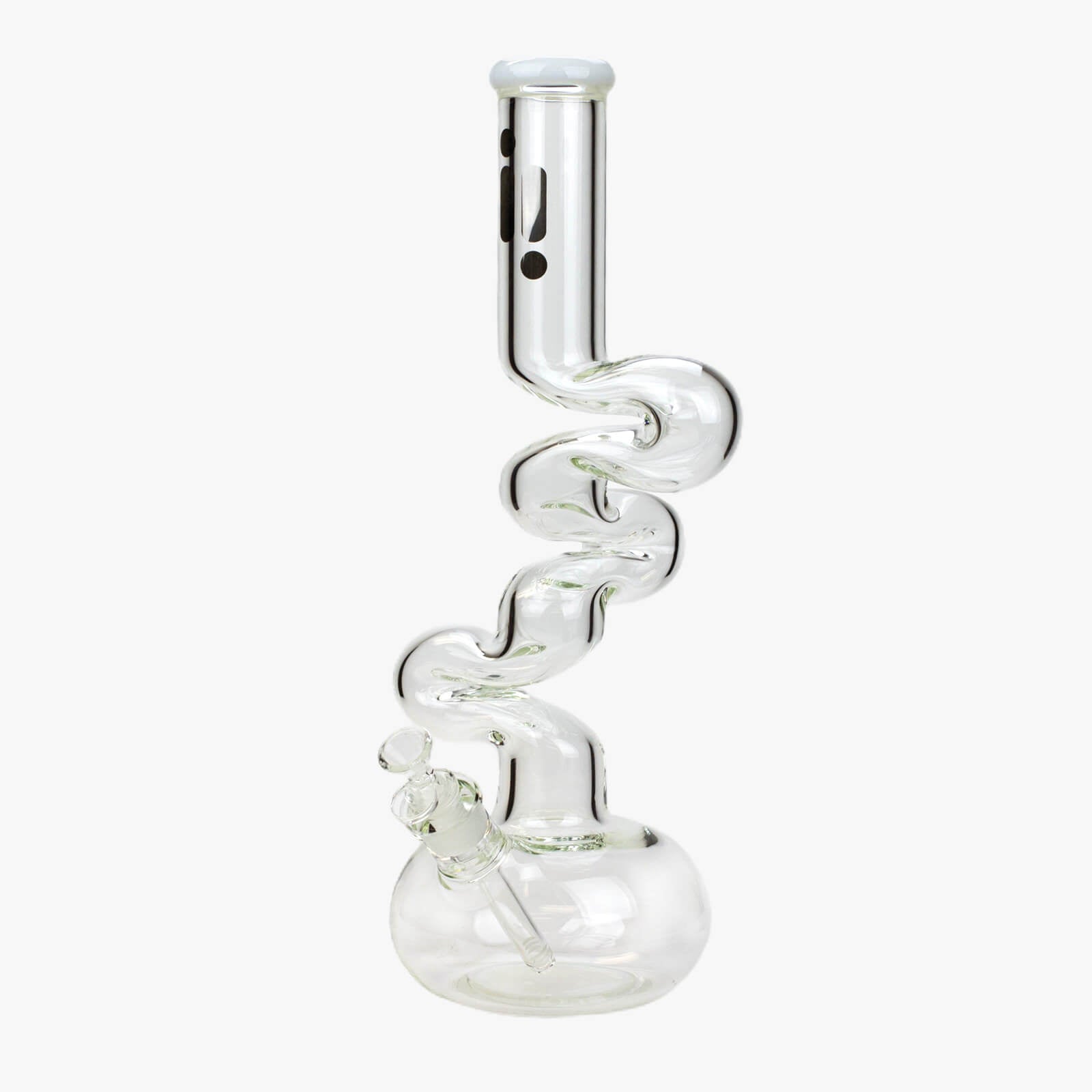 17.5" Infyniti 7mm Glass Kink Zong Bong – INHALCO